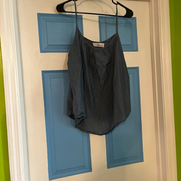 Time and Tru | Tops | Time And Tru Denim Blue Camisole | Poshmark